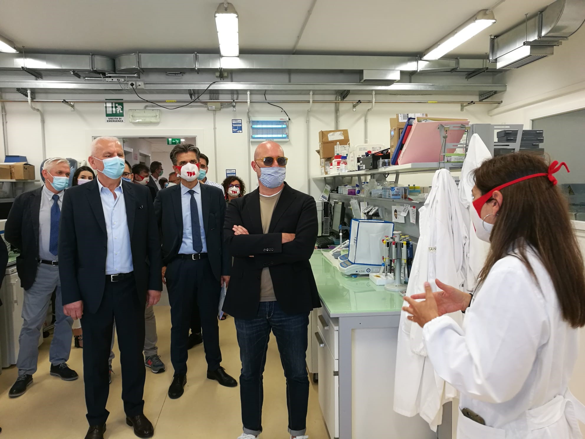 La visita di Bonaccini e Colla all’interno del Tecnopolo di Mirandola ...